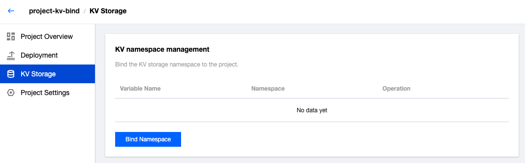 KV Storage - EdgeOne Pages