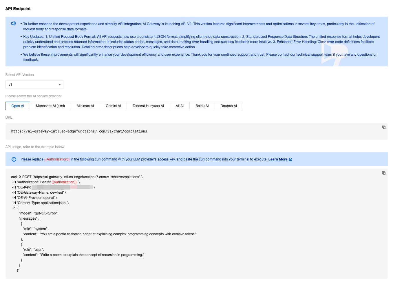 Quick Start - Tencent EdgeOne